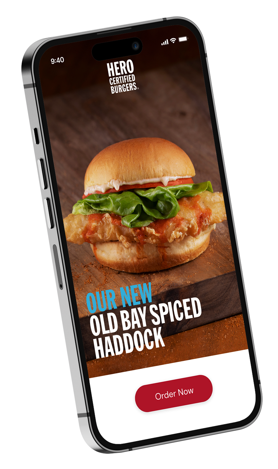 Our App - Hero Certified Burgers